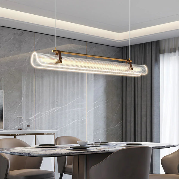 Nami Linear Chandelier – Malanelighting.ae